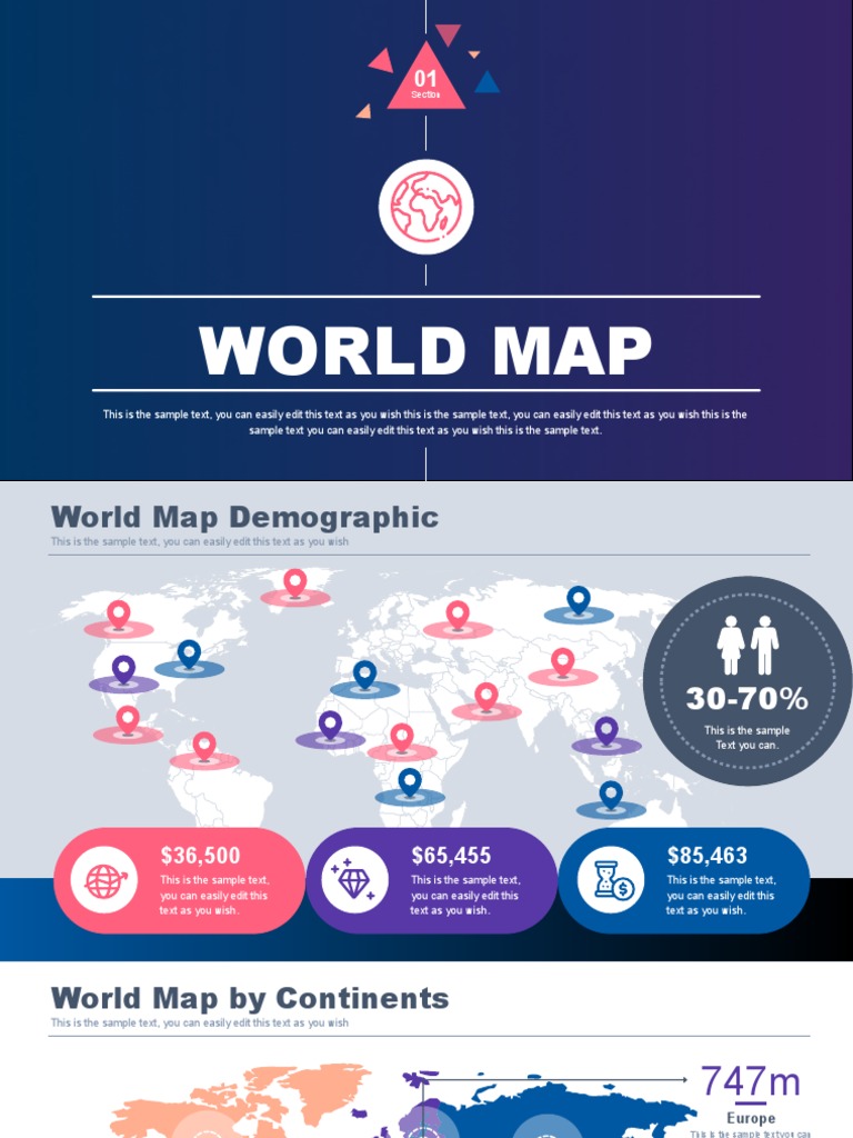 01 Maps Bundle Powerpoint | PDF | Continent | Geography