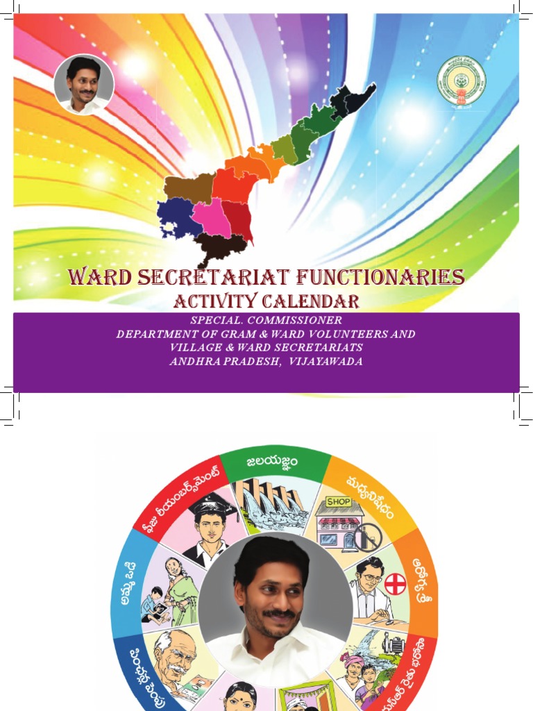 Ward Secretariat Functionaries Activity Calendar PDF | PDF | Waste ...