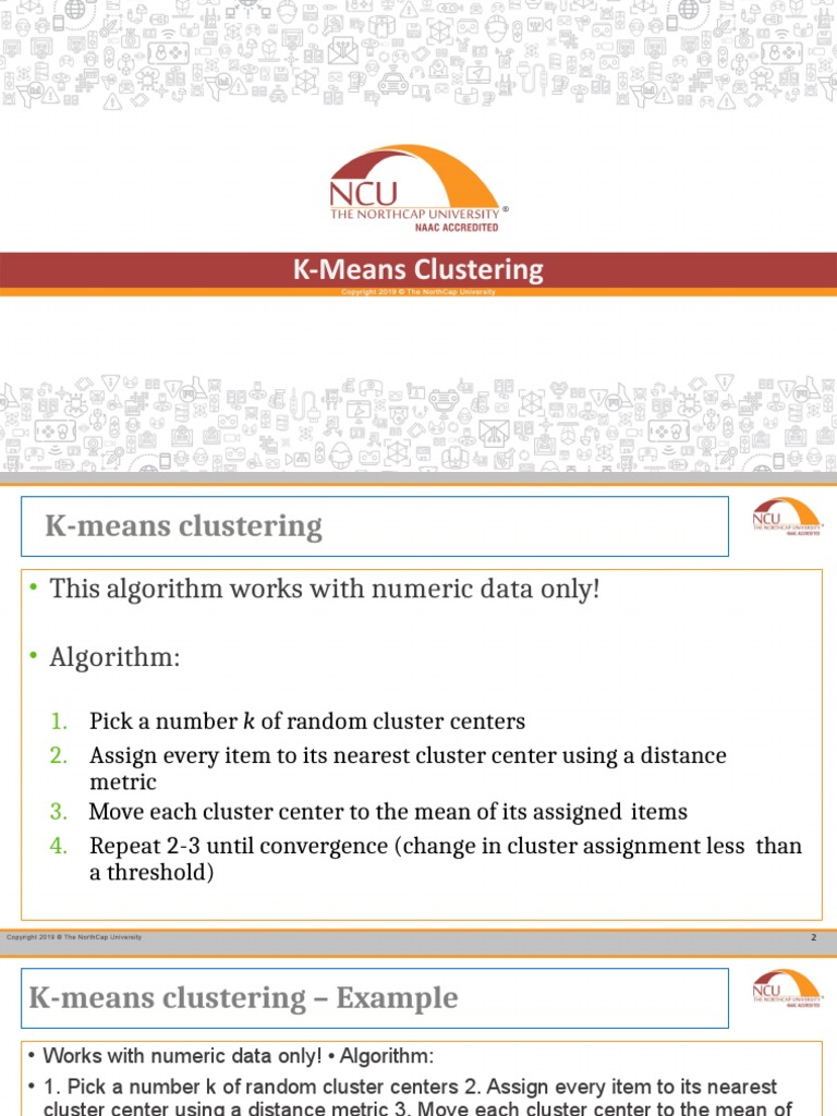 02 K-Means | PDF | Cluster Analysis | Theoretical Computer Science