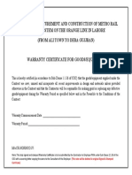 Installation Completion Certificate Template | PDF
