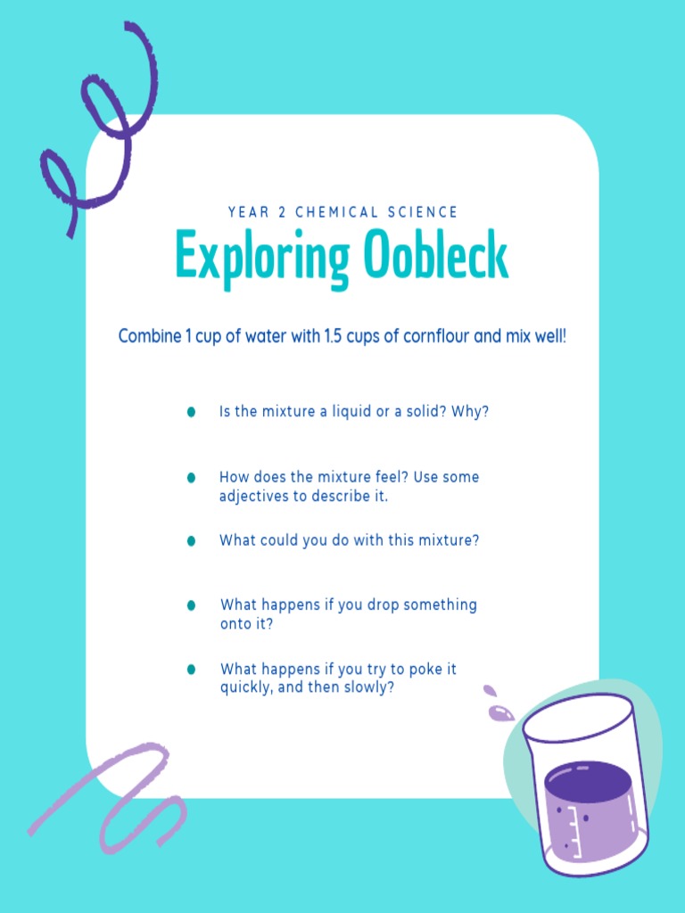 Exploring Oobleck: Liquid or Solid? | PDF