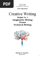 Creative Writing Curriculum Guide | PDF | Language Arts & Discipline