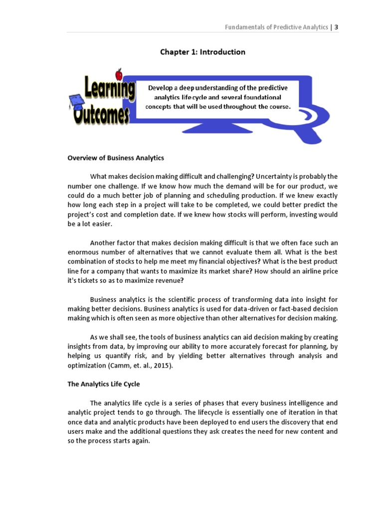 Predictive Analytics Chapter 1 Pdf Pdf Predictive Analytics 6529
