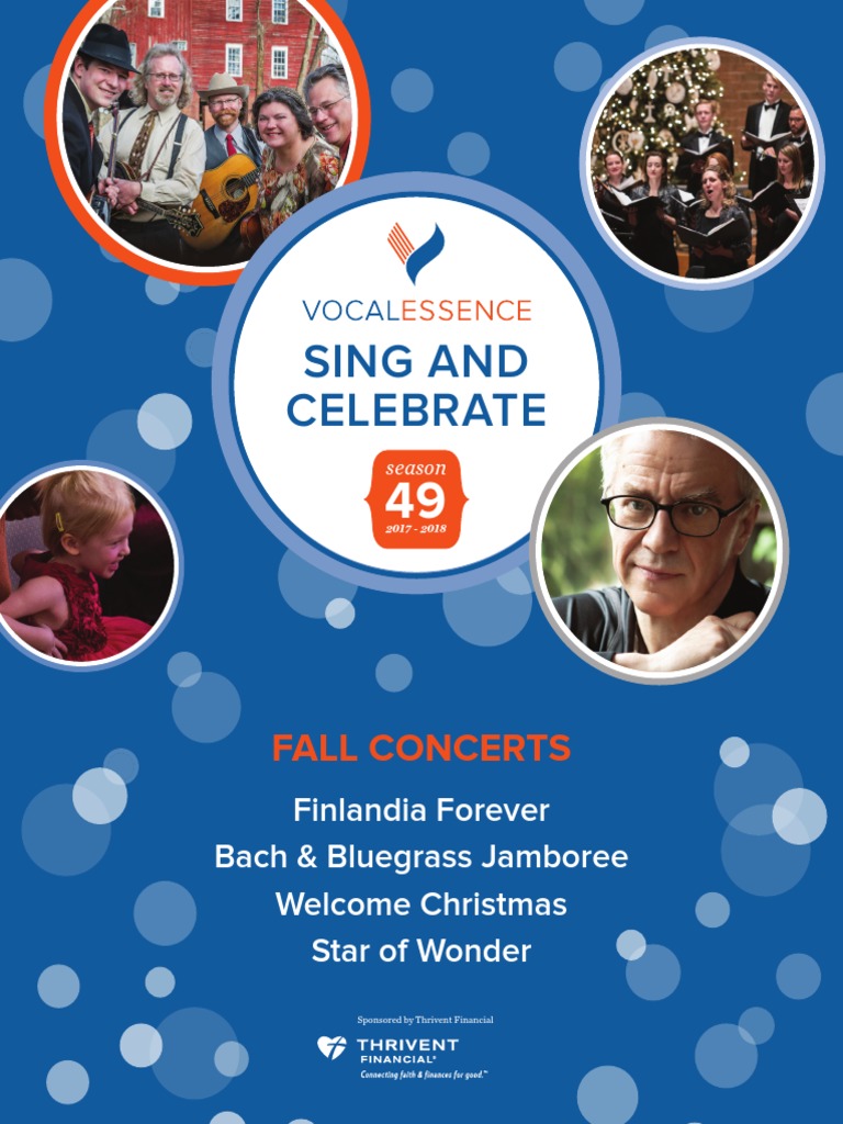 Sing and Celebrate: Fall Concerts | PDF | Entertainment (General)