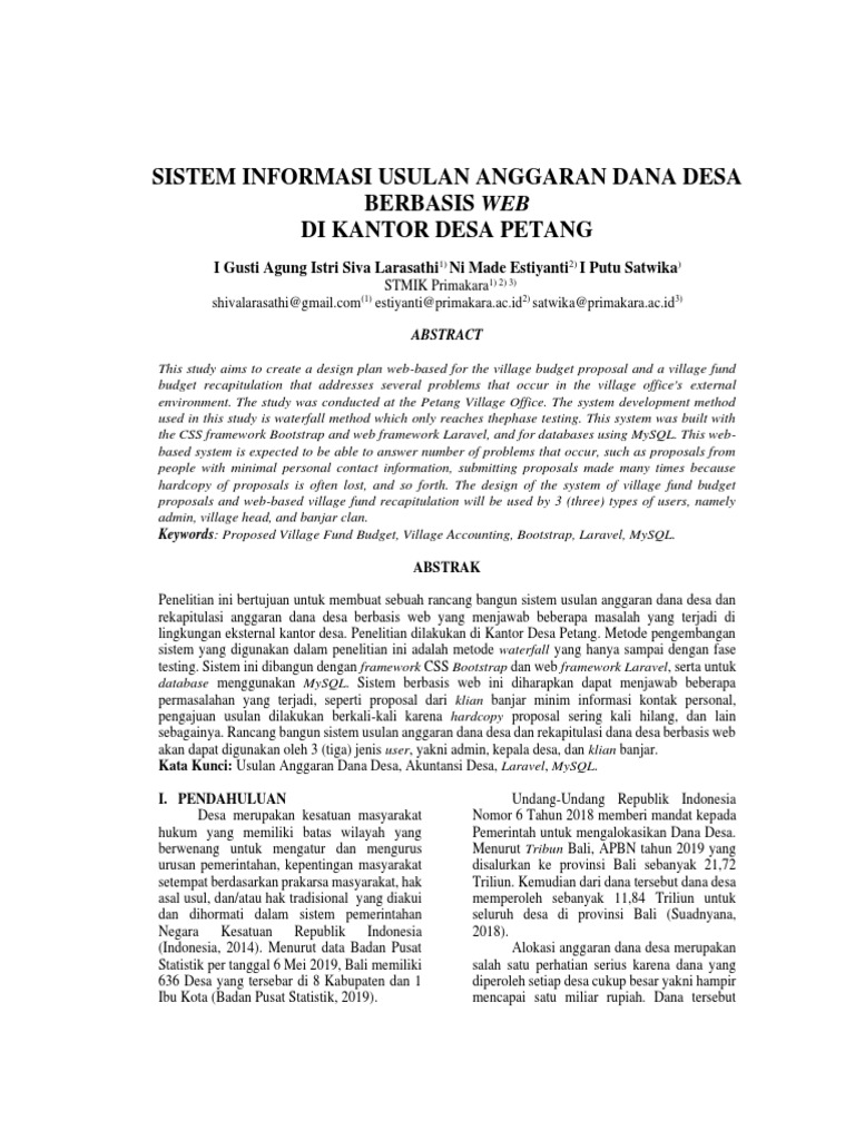 Jurnal Siva | PDF