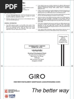 Application Form For Interbank Giro For Payment of Credit / Charge Card ...