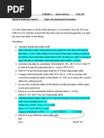 LCG and LCB in Ship Trim Calculations | PDF | Naval Architecture ...