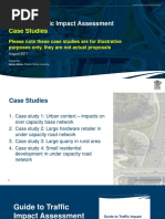 Traffic Impact Assessment | PDF