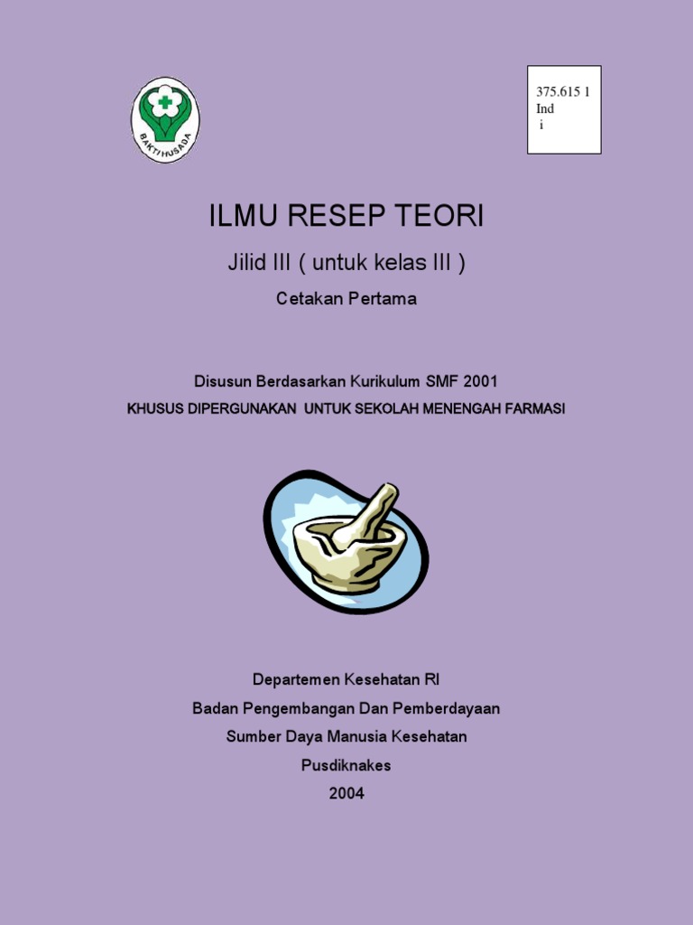 Ilmu Resep Jilid 3pdf - Compress | PDF