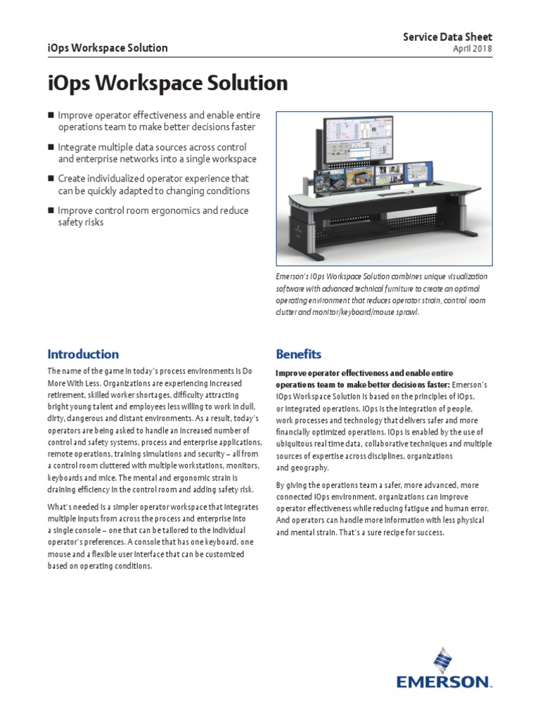 Service Data Sheet Iops Workspace Solution | PDF | Computer Keyboard ...