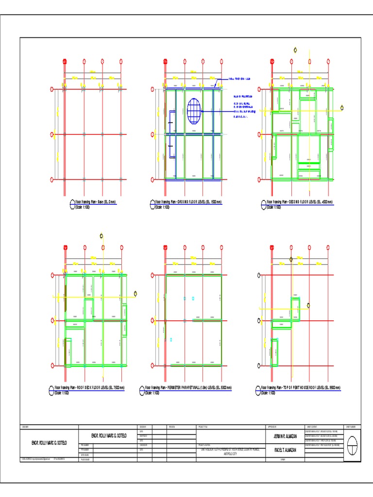 Antipolo Project Cad-Model | PDF | Civil Engineering | Components