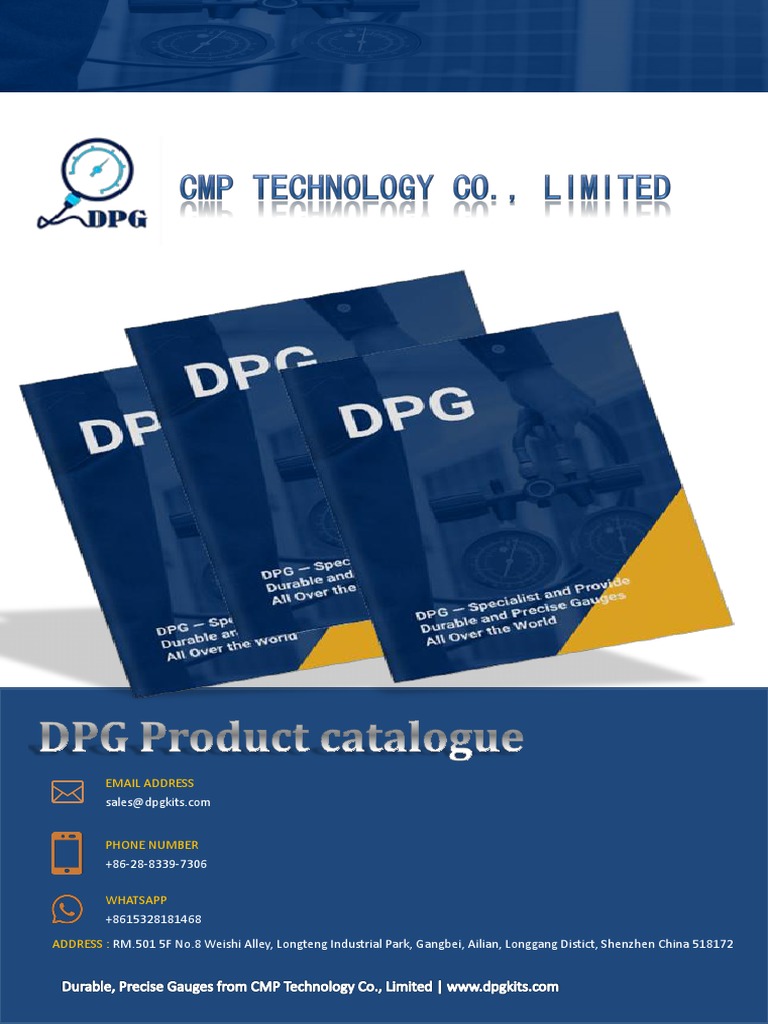 DPG (Pressure Test Kit) | PDF | Nature