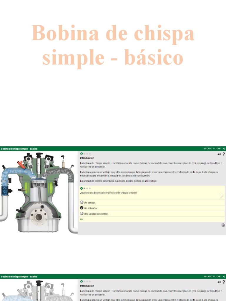 Bobina de Chispa Simple - Básico | PDF