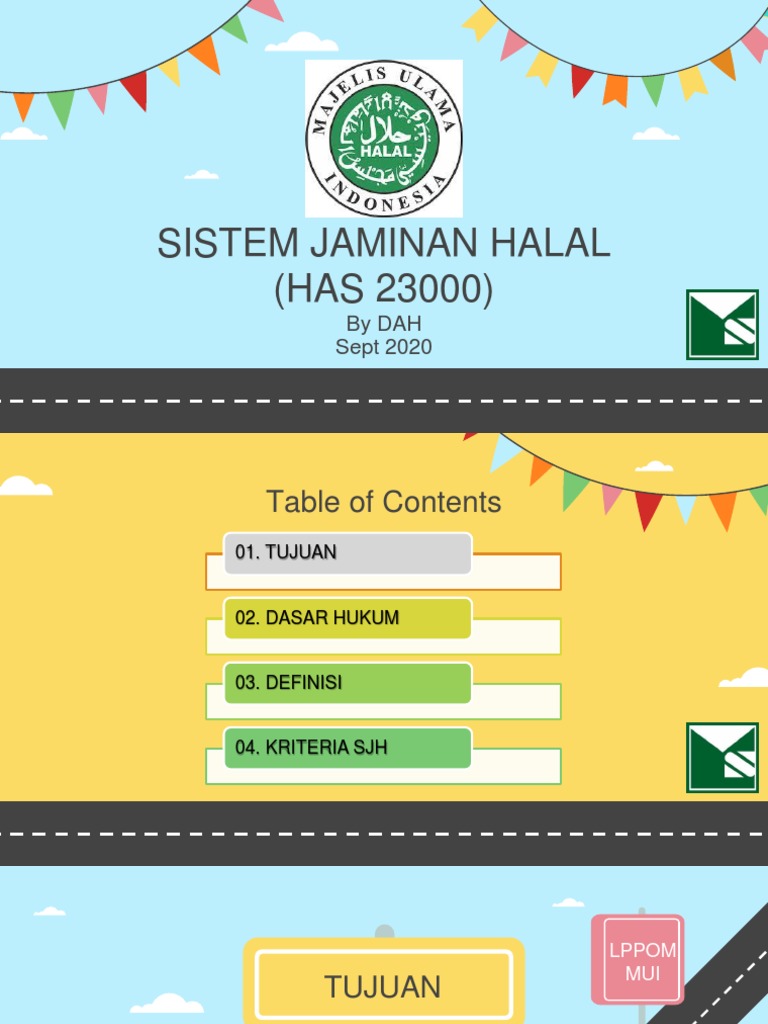 Sistem Jaminan Halal HAS 23000 | PDF