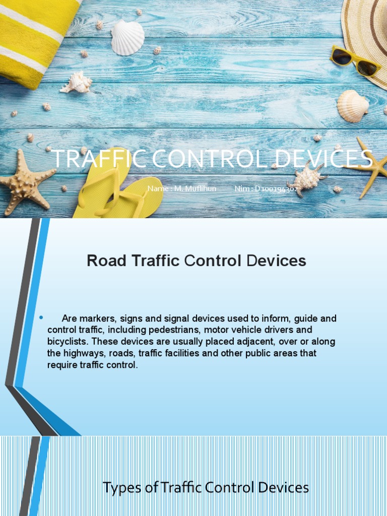 Traffic Control Devices | PDF | Traffic | Transport Infrastructure