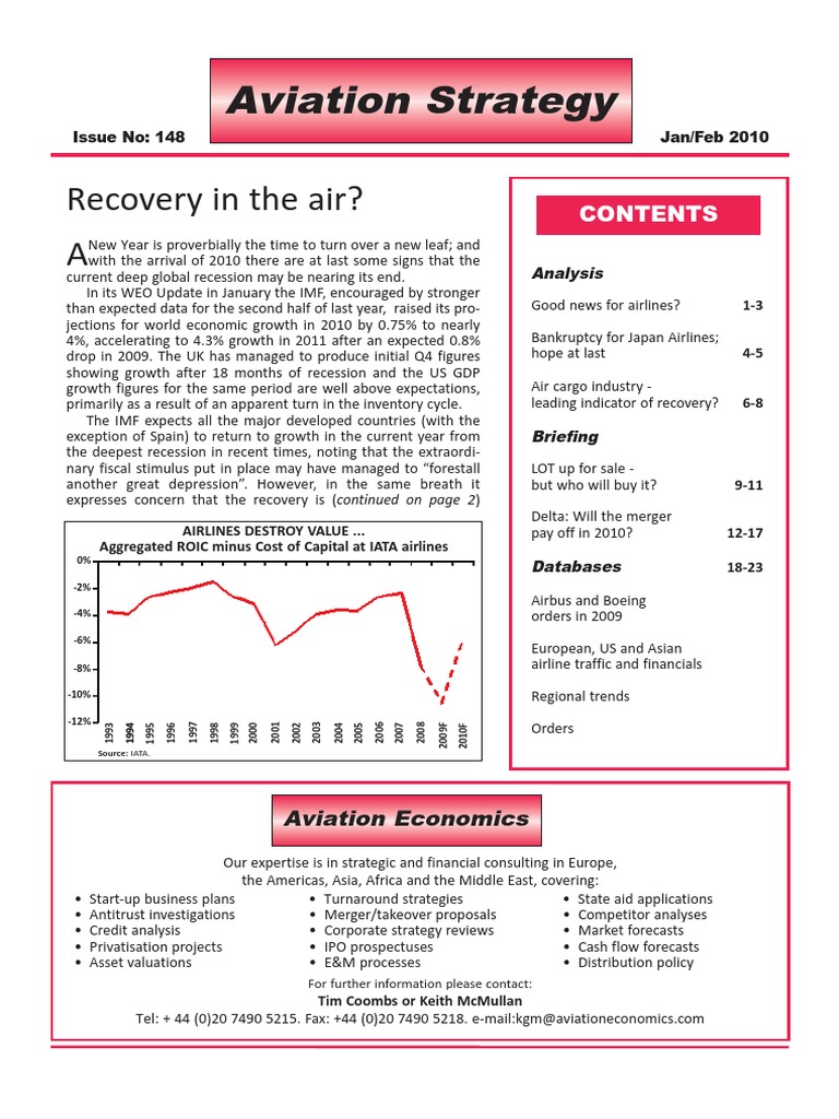 Aviation Strategy in The Last Decade | PDF | Airlines | Cargo
