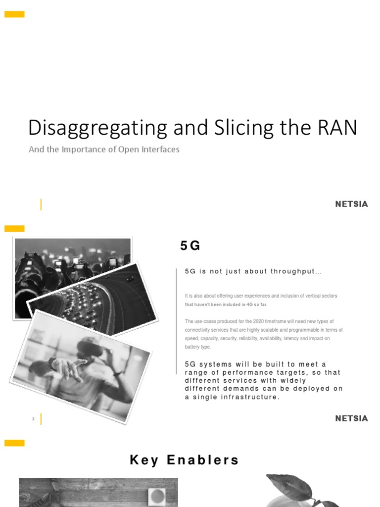 Disaggregating and Slicing The RAN | PDF | Cloud Computing | Computer Mediated Communication