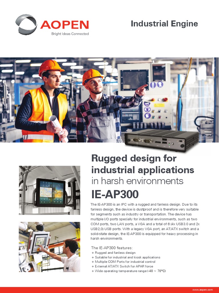 IE-AP300: Rugged Design For Industrial Applications | PDF | Usb | Solid ...