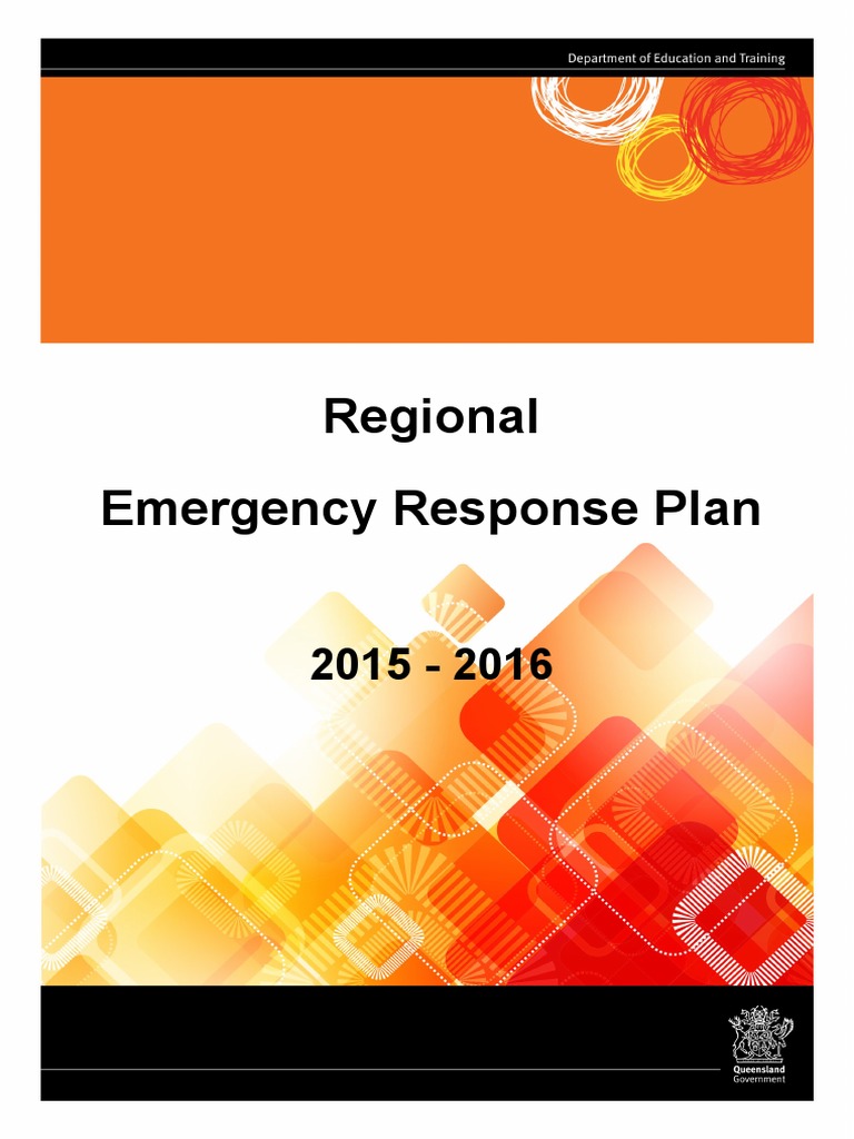Regional Emergency Response Plan | PDF | Emergency | Emergency Evacuation