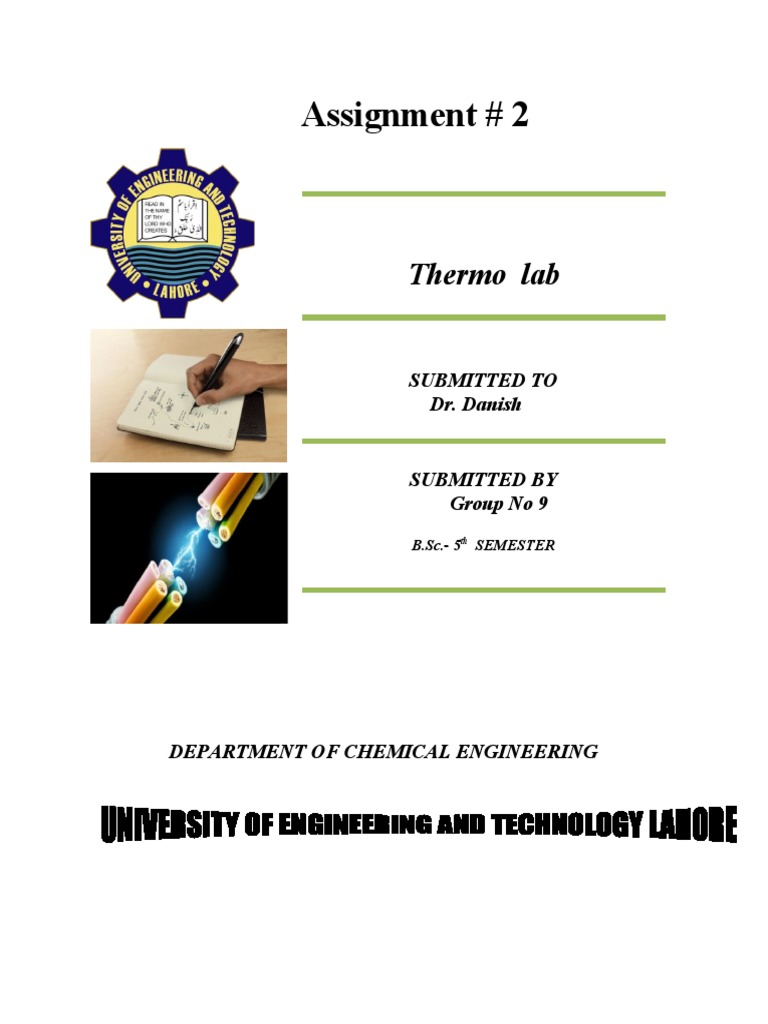 Assignment # 2: Thermo Lab | PDF | Air Conditioning | Refrigeration