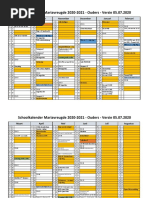 Academische Jaarkalender VU UvA 2016-2025 | PDF