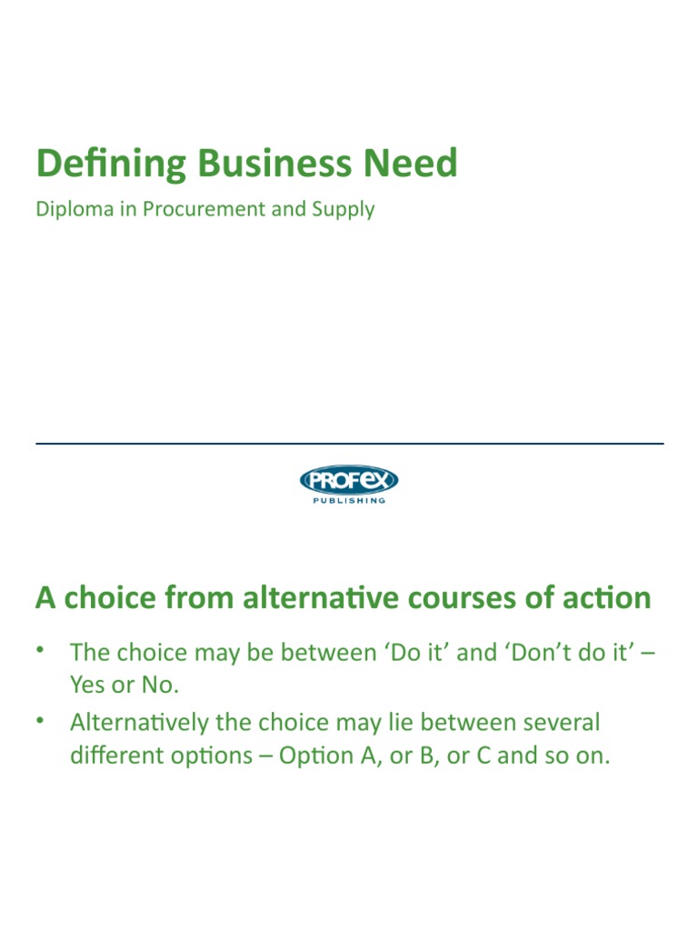 RAQSCI Model for Defining Business Needs | PDF | Procurement | Risk