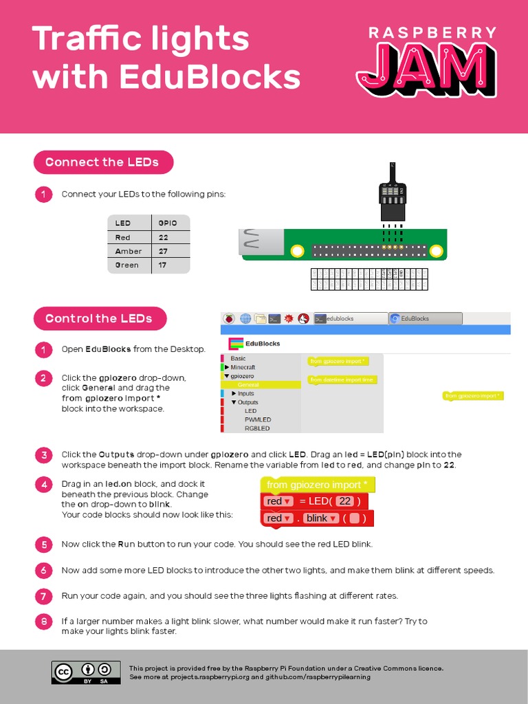Raspberry Pi Traffic Light Project | PDF | Traffic Light | Traffic
