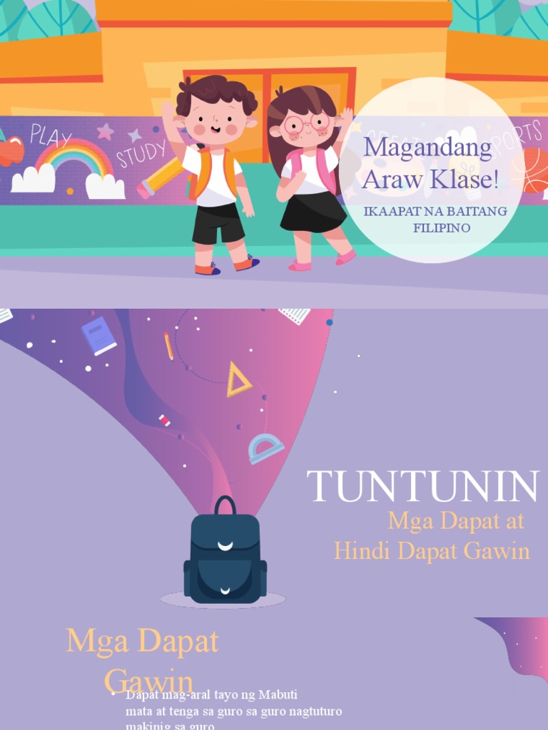 Mga Tuntunin (Rules) | PDF