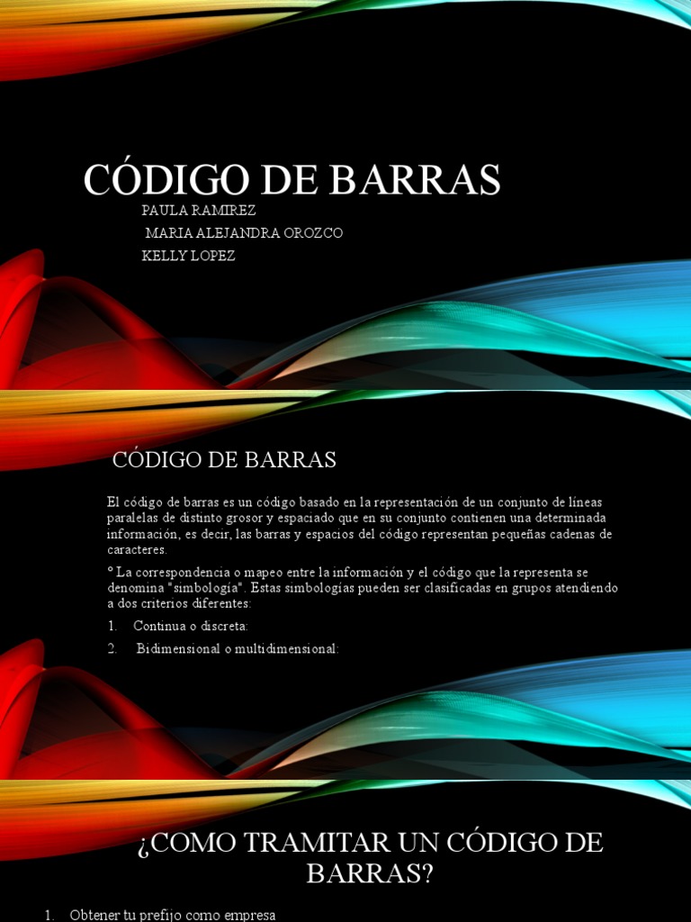 Código de Barras. | PDF | Código de barras | Comunicación escrita