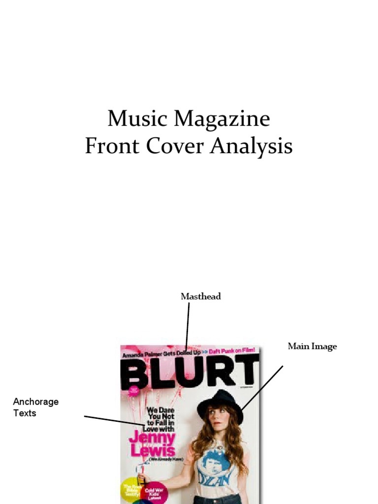 Magazine Analysis-Front Covers | PDF