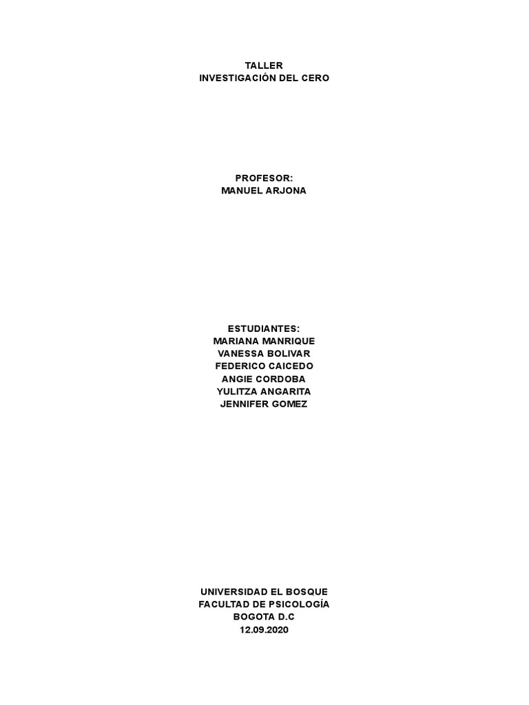 INVESTIGACIÓN DEL CERO - Documentos de Google | PDF | Números | Aritmética
