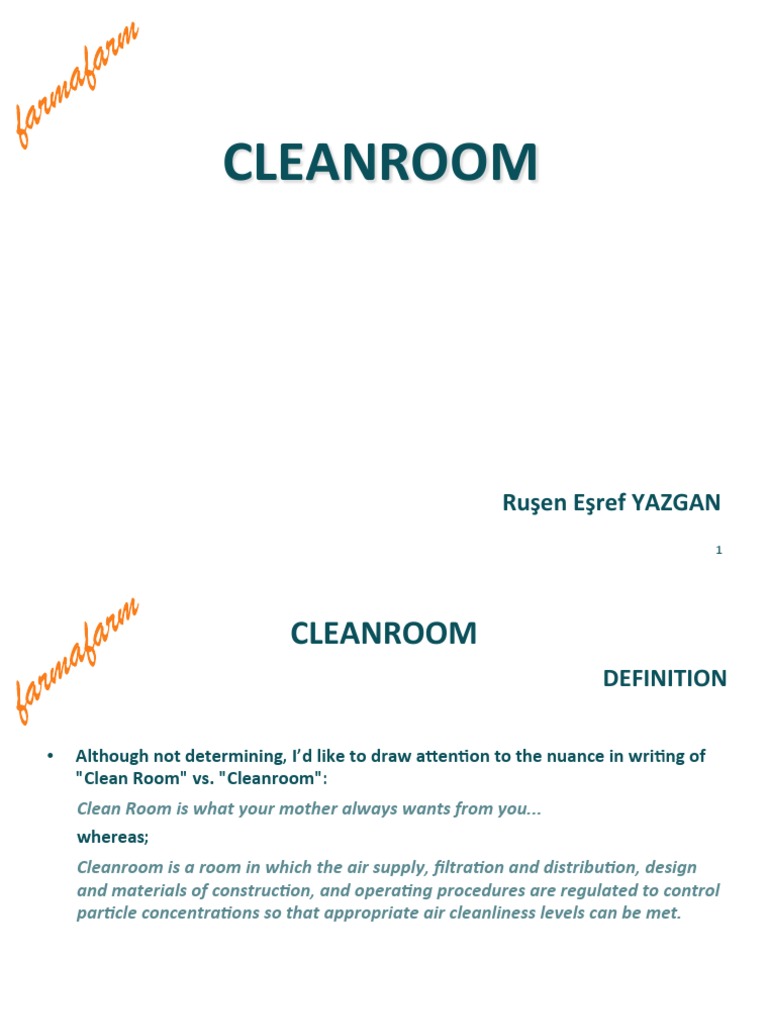 Cleanroom Design GOOD | PDF | Business