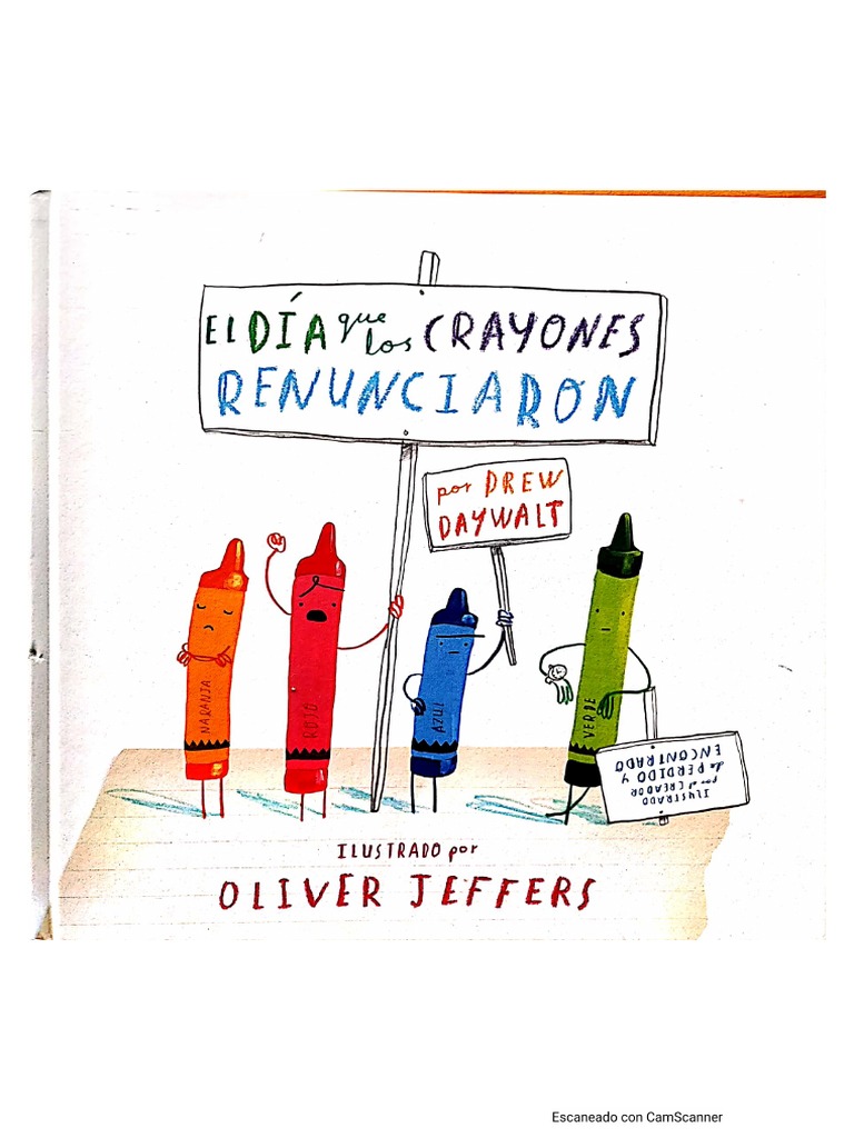 El Día Que Los Crayones Renunciaron PDF | PDF