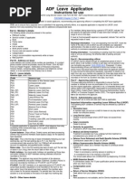 AFRS 1327 RAP Application | PDF