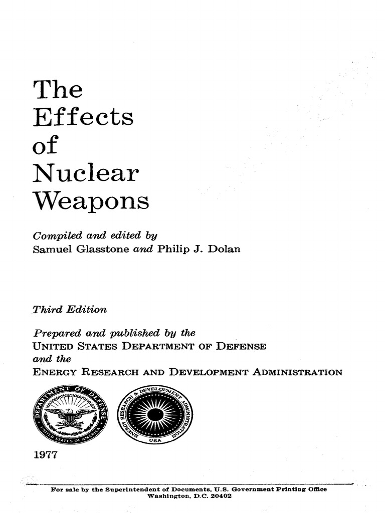 Effects of Nuclear Weapons | PDF | Ionizing Radiation | Explosion