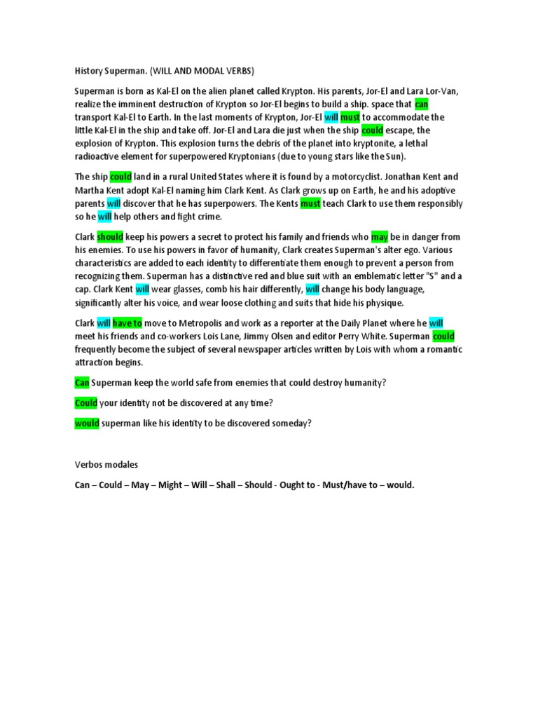 How Superman's Parents Ensured His Safety | PDF