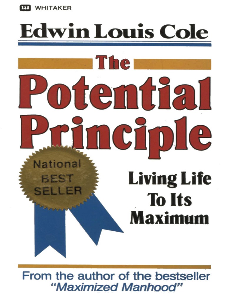 The Potential Principle Edwin Louis Cole PDF | PDF | Adam | Wisdom