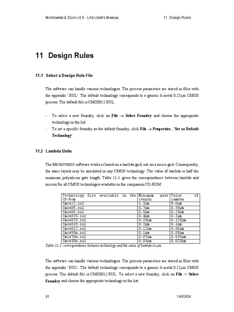 Design Rules PDF | PDF | Semiconductor Devices | Computer Engineering