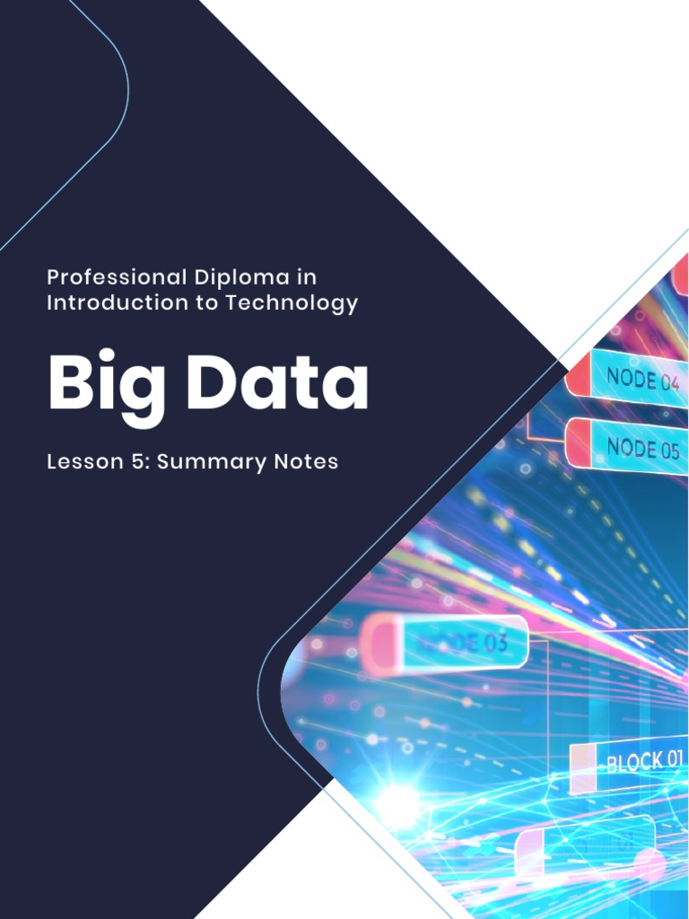 Big Data: Professional Diploma in Introduction To Technology | PDF ...