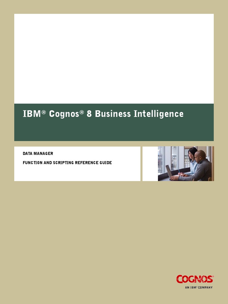 Cognos 8 Bi Data Manager Function And Scripting Reference Guide Pdf Array Data Type
