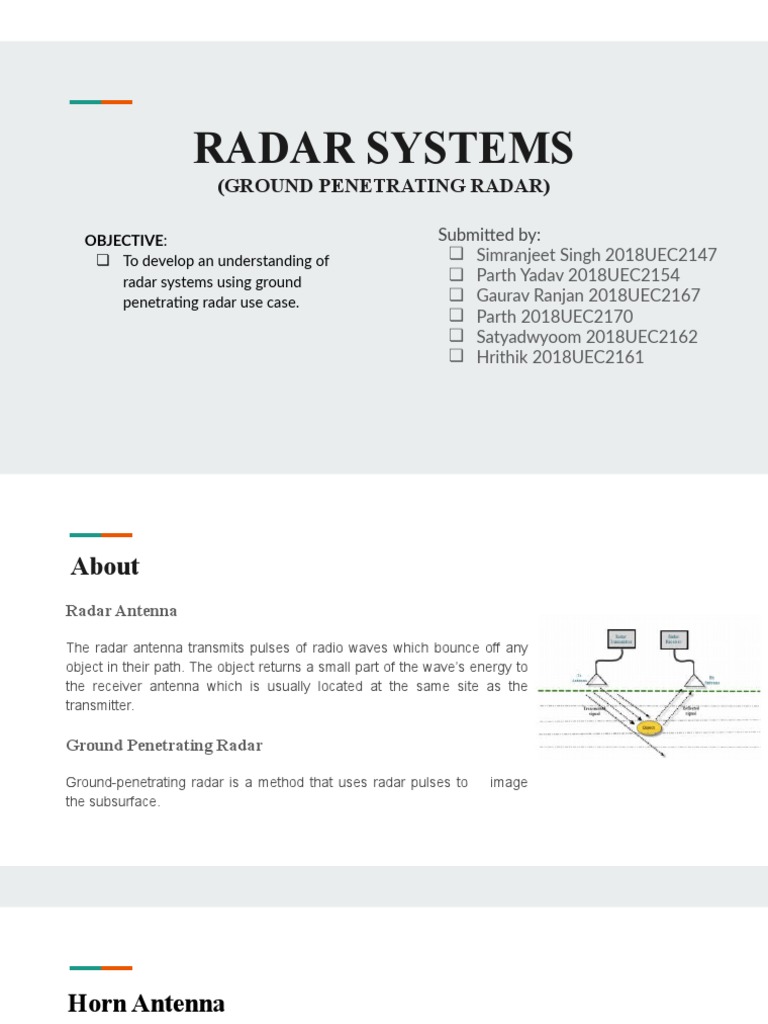 Radar Systems | PDF | Antenna (Radio) | Telecommunications
