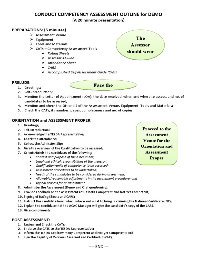 Conduct Competency Assessment | PDF | Government | Business