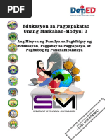 VE 8 Q2 2. Mga Pagsubok Sa Pamilya | PDF