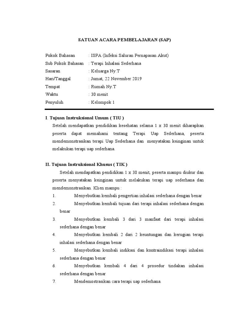 Sap Uap Sederhana | PDF