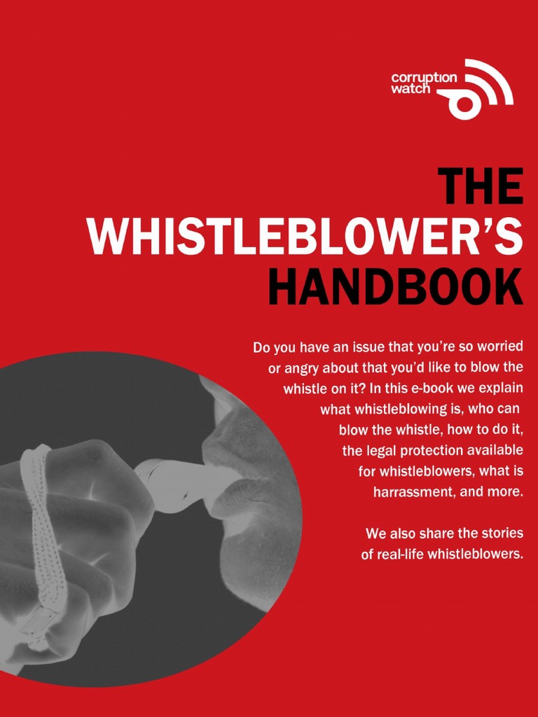 Whistleblower's Guide: Rights & Risks | PDF | Whistleblower | Employment