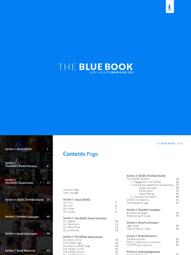AIESEC Blue Book 2020.pdf | Sustainable Development | Brand