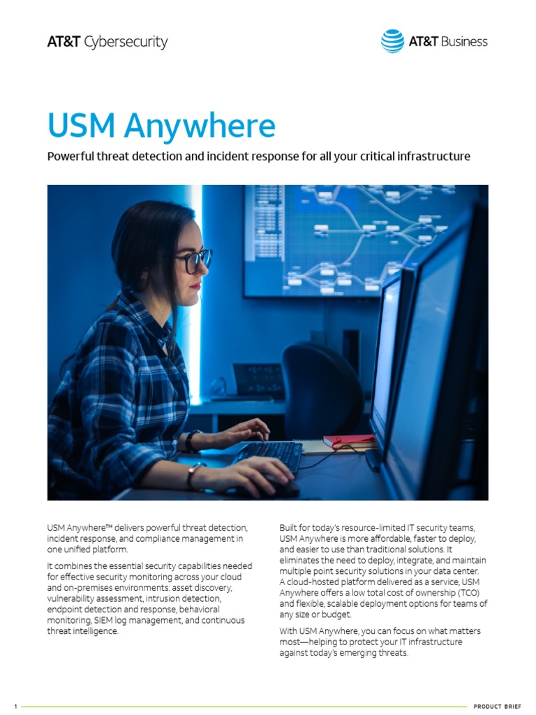 USM Anywhere: Powerful Threat Detection and Incident Response For All ...