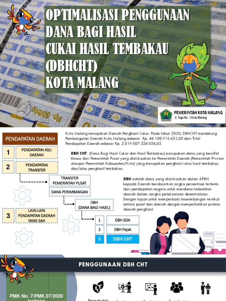 Optimalisasi Penggunaan DBHCHT 2020 Kota Malang | PDF