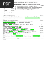 2023 Biologijos VBE Užduotys Ir Atsakymai | PDF