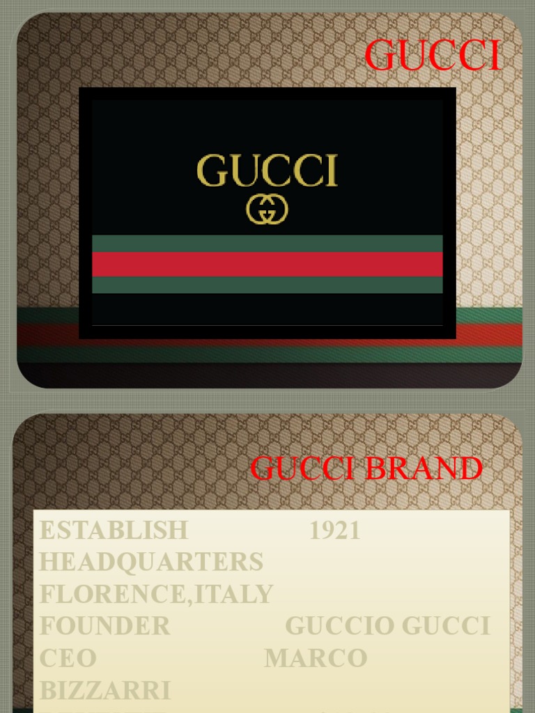 GUCCI | PDF | Brand | Luxury Brands